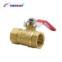 China TUBOMART OEM Manual Brass Ball Valve Internal NPT Thread 3/8''-4'' Nickel Plated Body 3-Year Warranty for Water/Gas Supply ISO for sale
