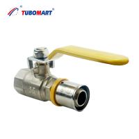 China Hot Sale OEM pressure gas hose ball valve with long handle, size S16X10, suitable for PAP multi-layer gas pipelines. for sale