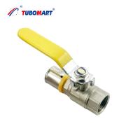 China OEM pressure gas hose ball valve with long handle, size S16X10, suitable for PAP multi-layer gas pipelines for sale
