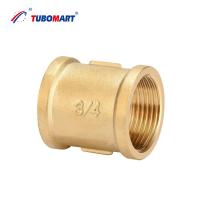 China TUBOMART OEM Factory Price Brass Screw Fittings Reducer Female Straight Union Water Pipes Fittings for sale