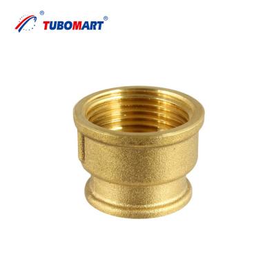 China TUBOMART OEM High Quality Products Brass Reducer Fittings Screw Female to Male Extension Adapter for Water Piping System ISO9001 Certified for sale