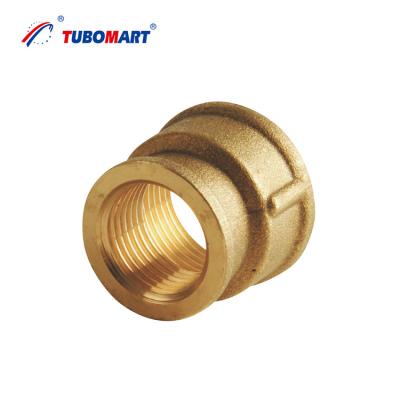 China Factory OEM ODM Brass Pex Plumbing Crimp Connectors Plated Surface Treatment Manufactured to Deliver Consistent and Long Term Durability for sale