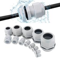 China Electrical Cable Glands Plastic Joints Waterproof Connectors for Junction Box M12 - M40 for sale