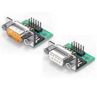 China DB9 to 2.54 mm Male Pin Headers Adapter RS232 Circuit Board Converter for sale