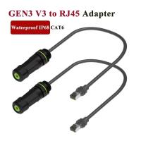 China 250 mm Starlink Ethernet Adapter Gen 3 Mini, Starlink Extension Cable to RJ45 Coupler for sale
