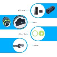 China 250 mm Starlink Ethernet Adapter Gen 3 Mini, Starlink Extension Cable to RJ45 Coupler for sale