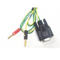 China 1-Meter D Sub Connector to CAN Bus Data Cable DB9 Pin-2 Pin-7 to 4mm Banana Plugs Adapter for sale