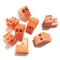 China Orange 5.08mm Spacing PCB Pluggable Screw Terminal Blocks Plug + Pin Header Socket for sale