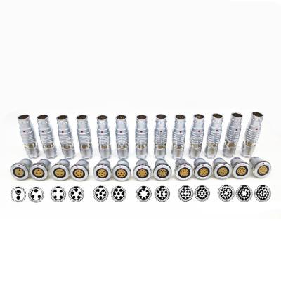 China FGG EGG 2B Series Push Pull Self-lock Plug Socket 2 to 19 pin Connector Replacement for sale