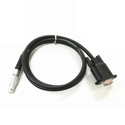 China Data Cable DB-9 female to 5 Pin Aviation Connector for Leica 500 Series GPS to PC for sale