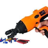 China Electric Battery Powered Handheld Cable Wire Crimper Automatic Crimping Tool for sale