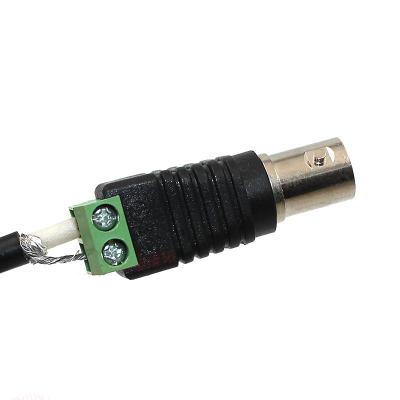 China Screw Terminal Blocks Coaxial Cat5 to BNC Female Video Balun Connector for sale