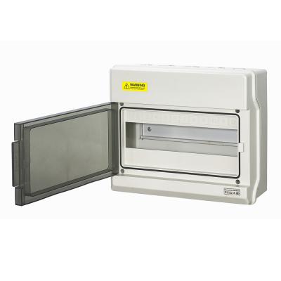 China 12 Way IP67 Waterproof Outdoor Electrical Distribution Switch Box Plastic Enclosure for sale