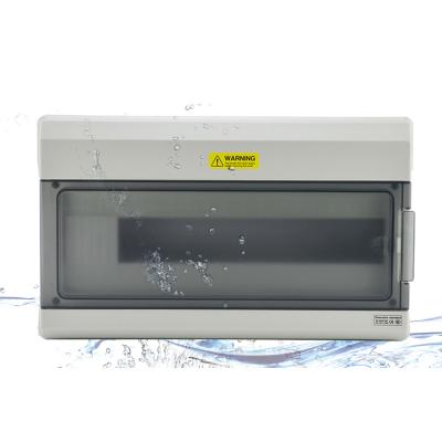 China 18 Way IP65 Waterproof Outdoor Electrical Enclosure Distribution Plastic Switch Box for sale