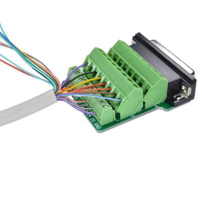 China DB25 D Sub 25 Pin Terminal Blocks Connectors Adapter for sale