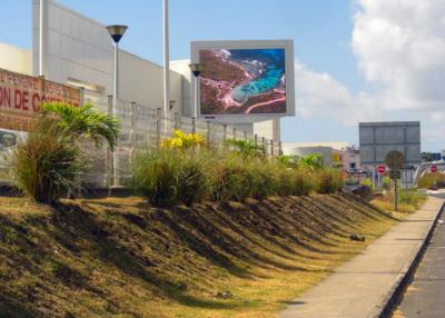 China Commercial Large Outdoor Led Display Screens , P10mm Advertising Display Board for sale