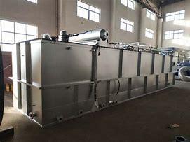 China Industrial DAF Clarifier Dissolved Air Flotation Unit 1-100 m³/h Wastewater Treatment for sale