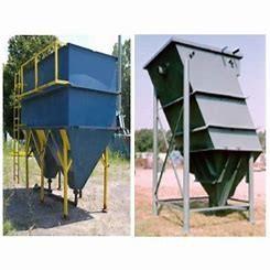 China Sedimentation Electroplating Inclined Plate Clarifier 100m³/h Treatment Capacity for sale