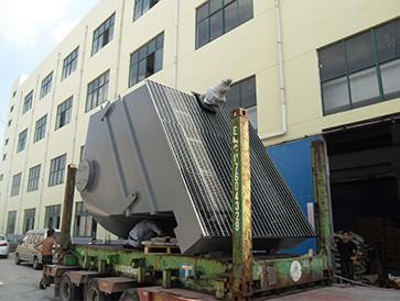 China Inclined Plate Settler Lamella Clarifier for Slaughter Wastewater Treatment 10-100 m3/h for sale