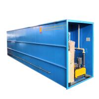 China Prefabricated Sewage Treatment Plant 2HP 100000 LPD Package for Disinfection for sale