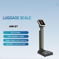 China Customized Software Reengineering Gym Coin Operated Luggage Scale for sale
