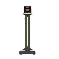 China LCD Display Type Airport Hotel Coin Luggage Scale Pharmacy Coin Weight Scale for sale