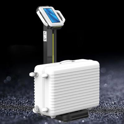 China LED Display 300kg Capacity Multifunction Coin Operated Luggage Scale with Fat Analyzer for sale