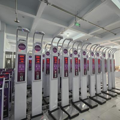 China Steel Coin-Operated Height and Weight Measuring Machine with Packing Size 104*34*35cm for sale