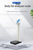 China 2023 Design Digital Body Fat Analyzer Machine for Measuring Weight and Body Composition for sale