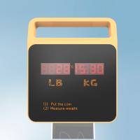 China Customer Requirements 300kg Capacity Steel Coin Operated Luggage Scale for OEM/ODM for sale