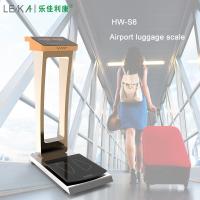 China Hotel and Airport Coin Operated 300kg Luggage Scale with LED Display High Accuracy for sale