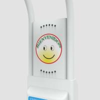 China Main Body Foldable Steel Custom Logo High Accuracy Electronic Human Weighing Scales Height and Weight Meter for sale