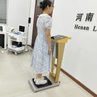China Hotel and Airport Coin Operated 300kg Luggage Scale with LED Display High Accuracy for sale