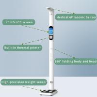 China Medical Scale with Height Measurement Range of 0-200cm and Optional Body Fat Analysis for sale