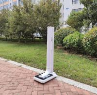 China LCD Touch Screen Folding Ultrasonic Measure Height Standing Scale for Within Budget for sale