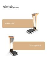 China Gym Digital Weight Scale Coin Operated Human Weighing Machine with Customized Support for sale