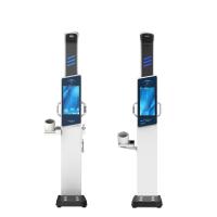 China 19 Inch LCD Touch Screen End Steel Body Analyzer Machine for Android Health Checkup for sale