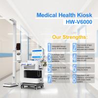 China 77 L *53 W *123 H cm Health Diagnosis Machine for All in One Health Examination Kiosk for sale