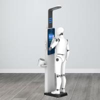 China AC100-240V Power Supply Coin Operated 500kg Electronic Medical Body Fat Height Scale for sale