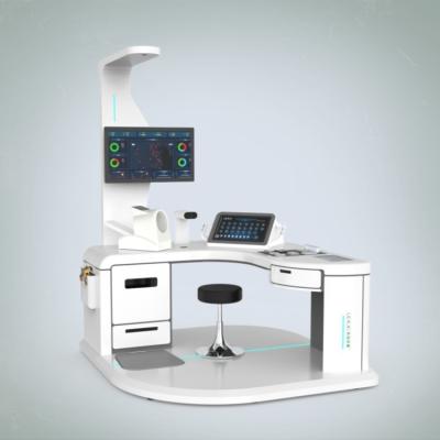 China 32'' LCD Full Touch Screen Self-Service Health Examination Kiosk for Medical Check-ups for sale