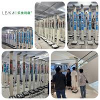 China Ultrasonic Coin Operated Pharmacy Scale for Precise Body Height and Weight Measurement for sale