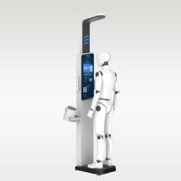 China Coin operated measuring height and weight scale with ultrasonic technology G.W 43kg for sale