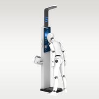 China Coin operated measuring height and weight scale with ultrasonic technology G.W 43kg for sale