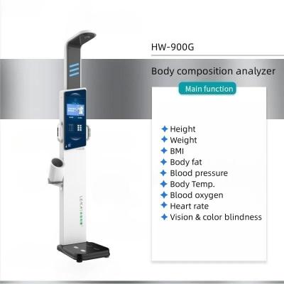 China Coin Operated LCD Touch Screen Height and Weight Measuring Scale with RS232 Interface for sale