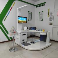 China Medical Self-Service Health Examination Kiosk with Overall Size 180 L *180 W *235 H CM for sale