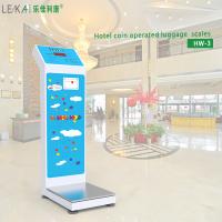 China Hotel and Luggage Coin Operated Personal Weight Scale with Working Voltage AC100-240V for sale