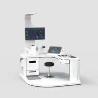 China 32'' LCD Full Touch Screen Division 0.01kg Medical Self Service Health Checkup Kiosk for sale