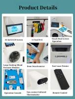 China 32'' LCD Full Touch Screen Division 0.01kg Medical Self Service Health Checkup Kiosk for sale