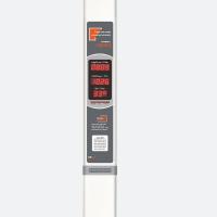 China Steel LCD Touch Screen Medical Ultrasonic Height Weight Scale for Pharmacy Suppliers for sale