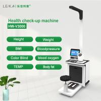 China Tele Medicine Kiosk with AC100-240V Power Supply Self-Service Health Check-up Station for sale